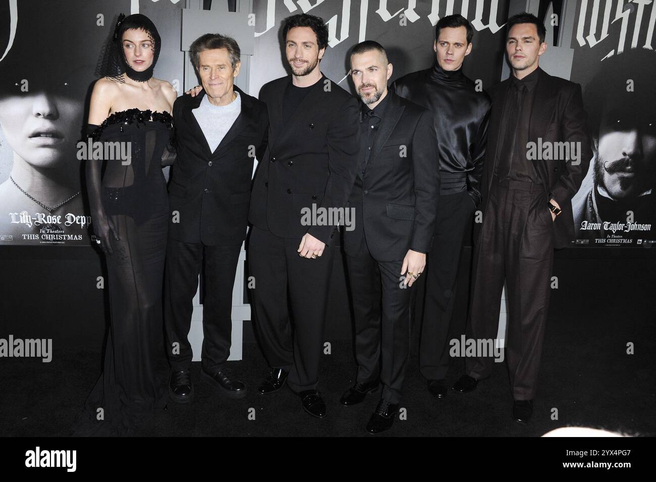 Ca. 12th Dec, 2024. Robert Eggers, Nicholas Hoult, Aaron Taylor-Johnson ...