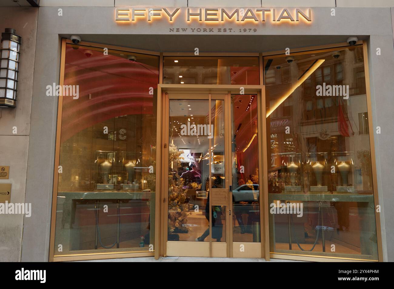 storefront for Effy Hematian jewelry store on fifth avenue in manhattan ...