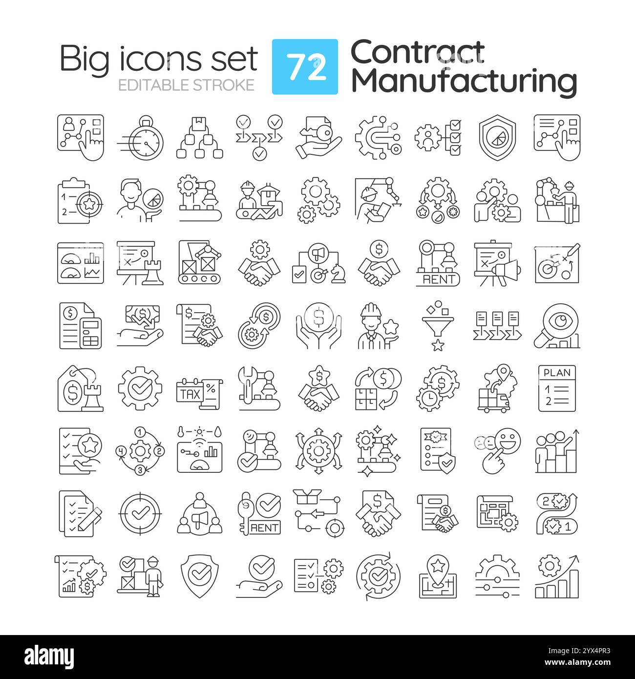 Manufacturing agreement Stock Vector Images - Alamy