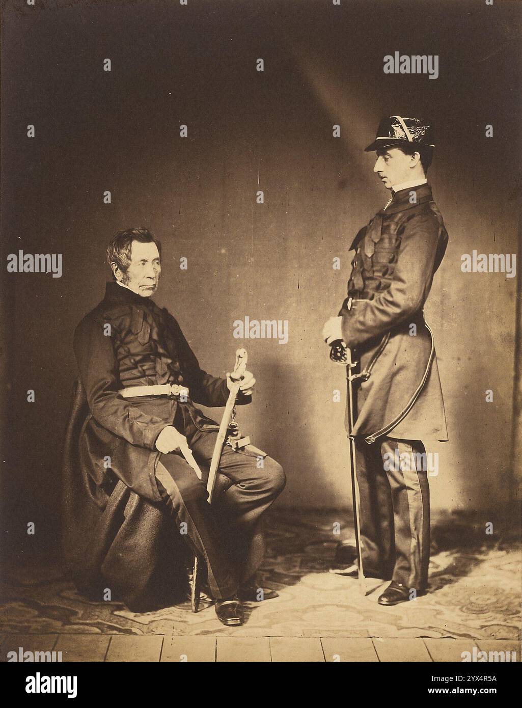 Lt. Gen. Sir J. Burgoyne, G.C.B. & Lt. Stopford, A.D.C., 1855 ...