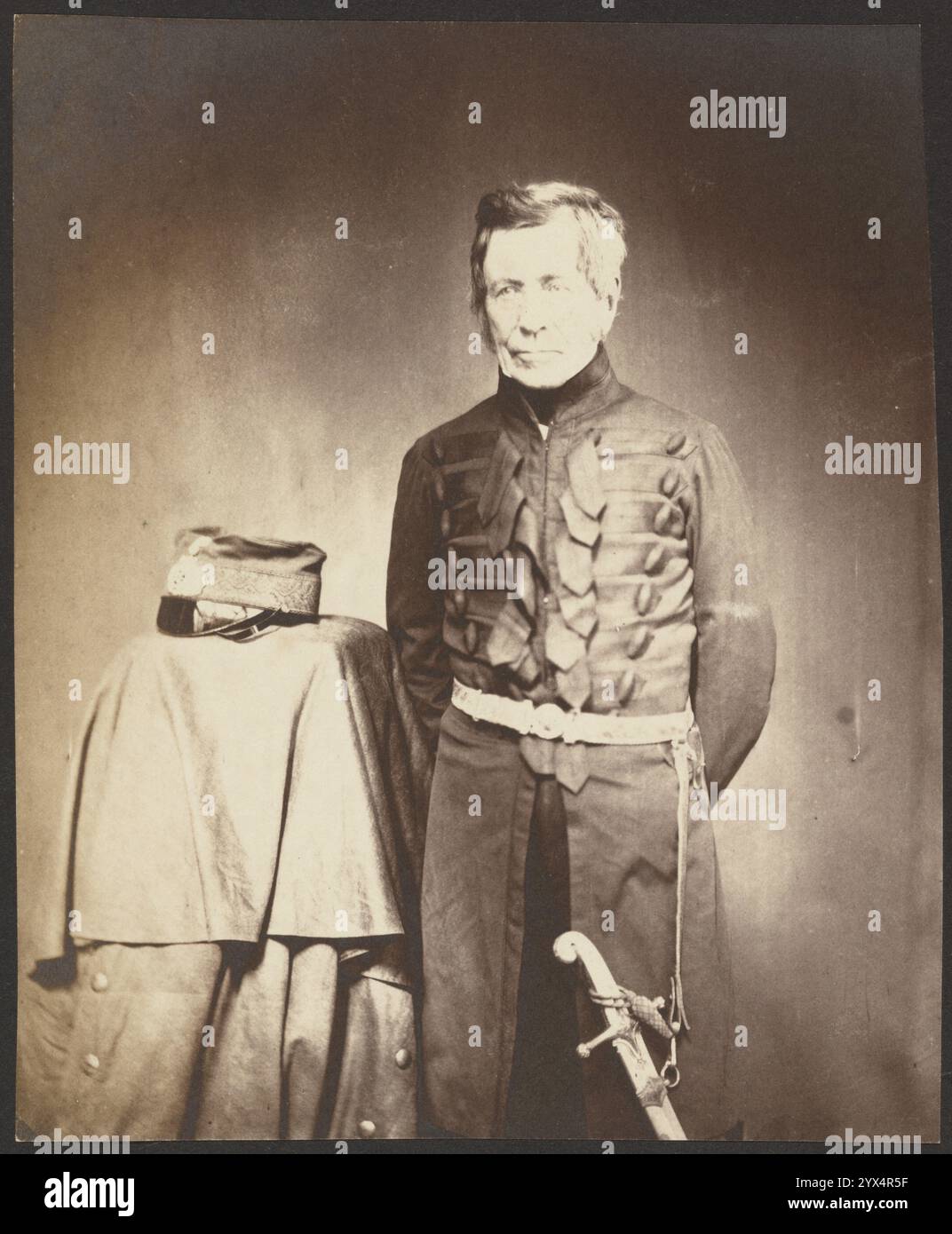 Lt. General Sir J. Burgoyne, G.C.B., 1855. Additional Info: Portrait of ...