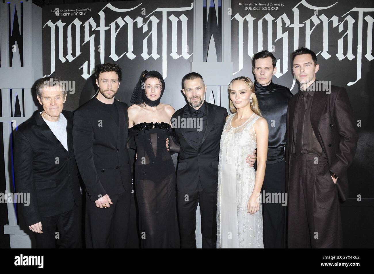 Ca. 12th Dec, 2024. Robert Eggers, Lily-Rose Depp, Nicholas Hoult ...