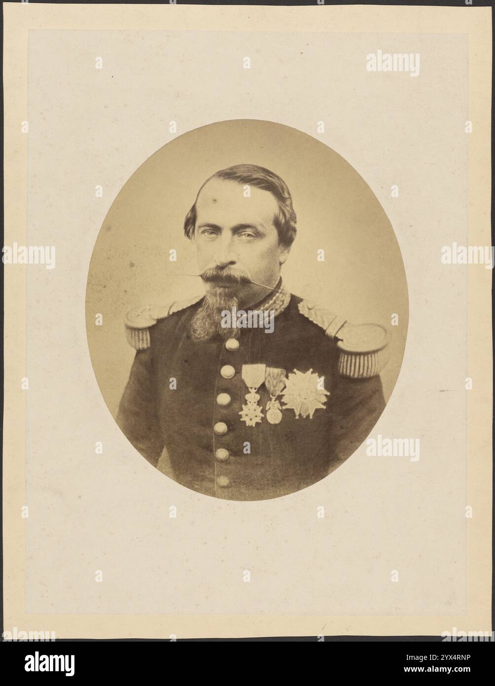 Napoleon III, about 1850-1860. Additional Info: Portrait of the Emperor ...
