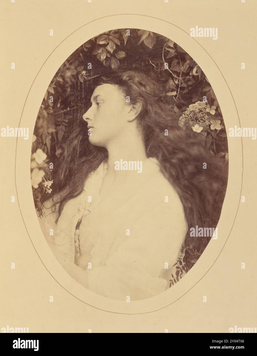 Alethea, 1872. Portrait of Alice Liddell in costume and posing as the ...