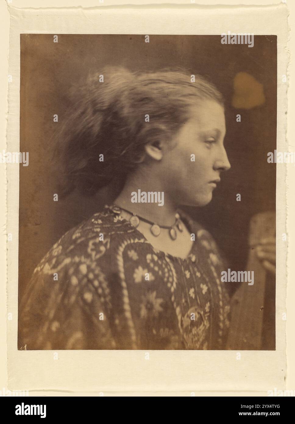 Sappho, 1866. Portrait of Mary Hillier in costume and posing, in ...