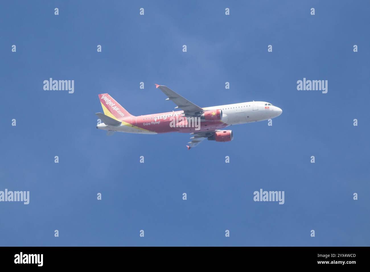 Chiangmai, Thailand - February 1 2024: VN-A669 Airbus A320-200 of ...