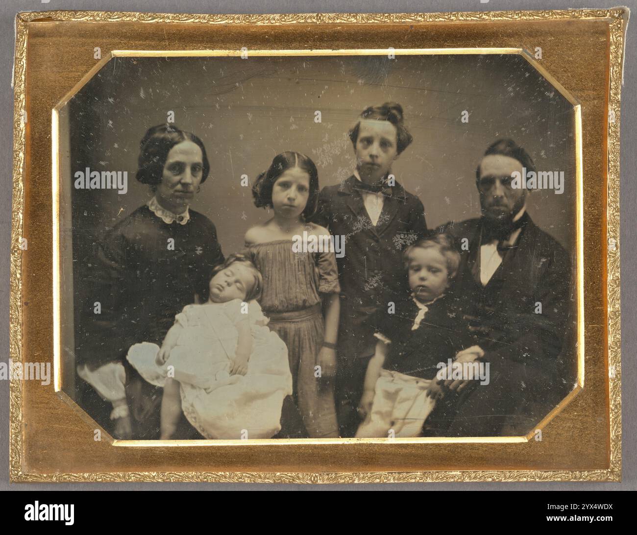 Family Portrait of Luther Sheldon Rood, about 1852. Additional Info ...