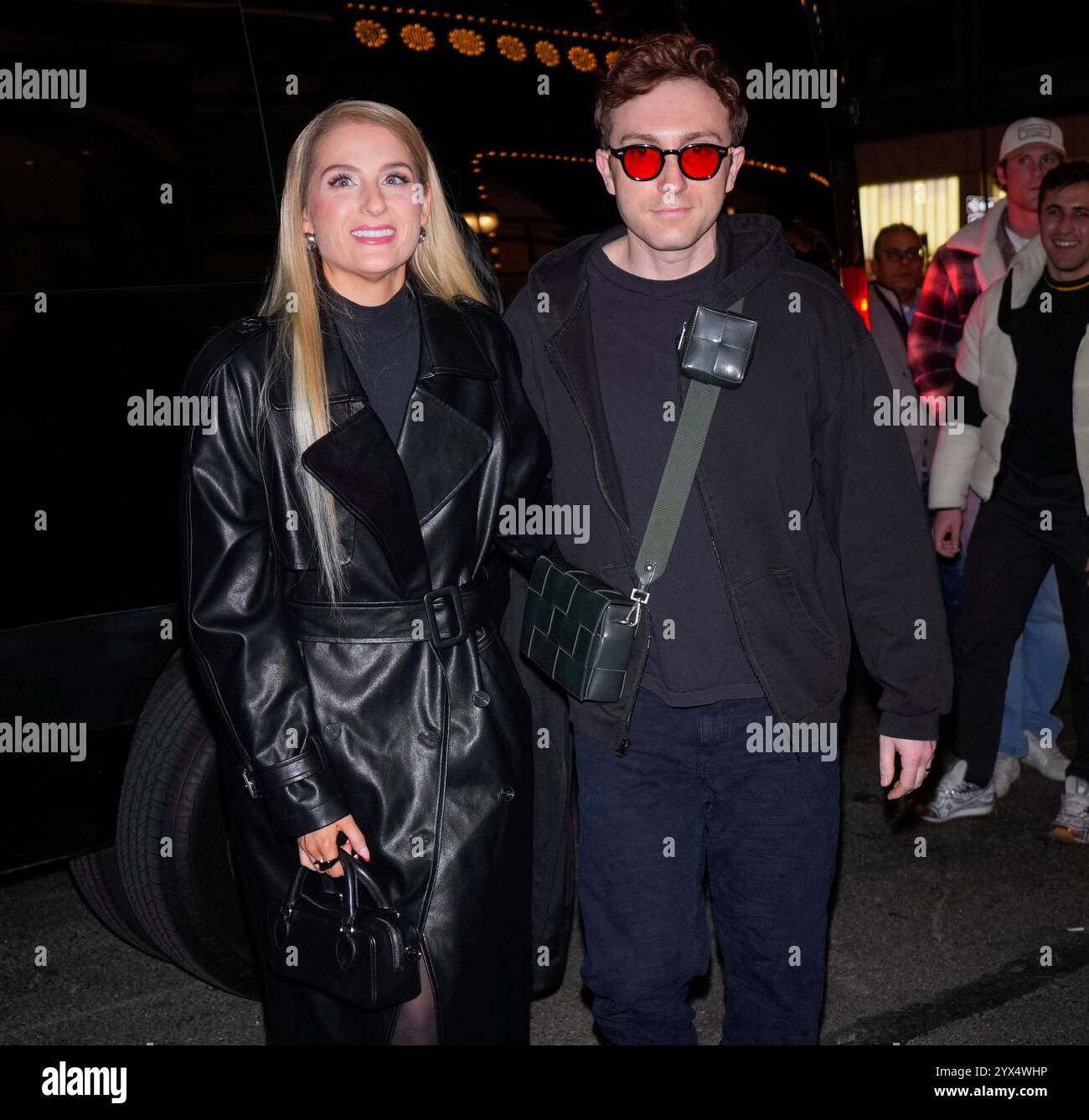 Photo by: XNY/STAR MAX/IPx 2024 12/12/24 Meghan Trainor and Daryl ...