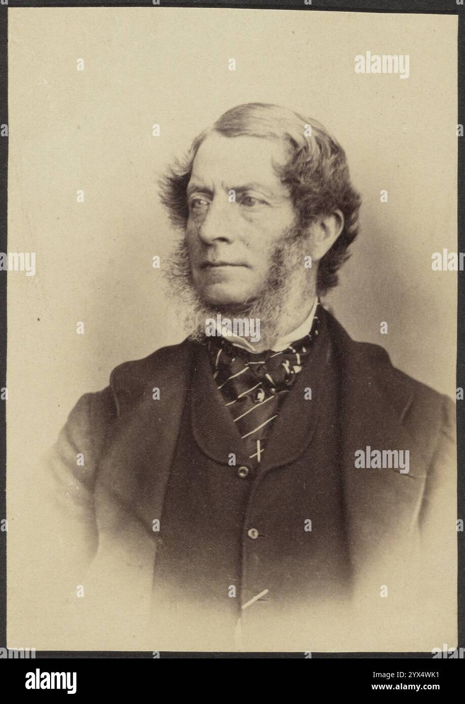 Portrait of a Man, late 19th century. Additional Info: Bust portrait of ...
