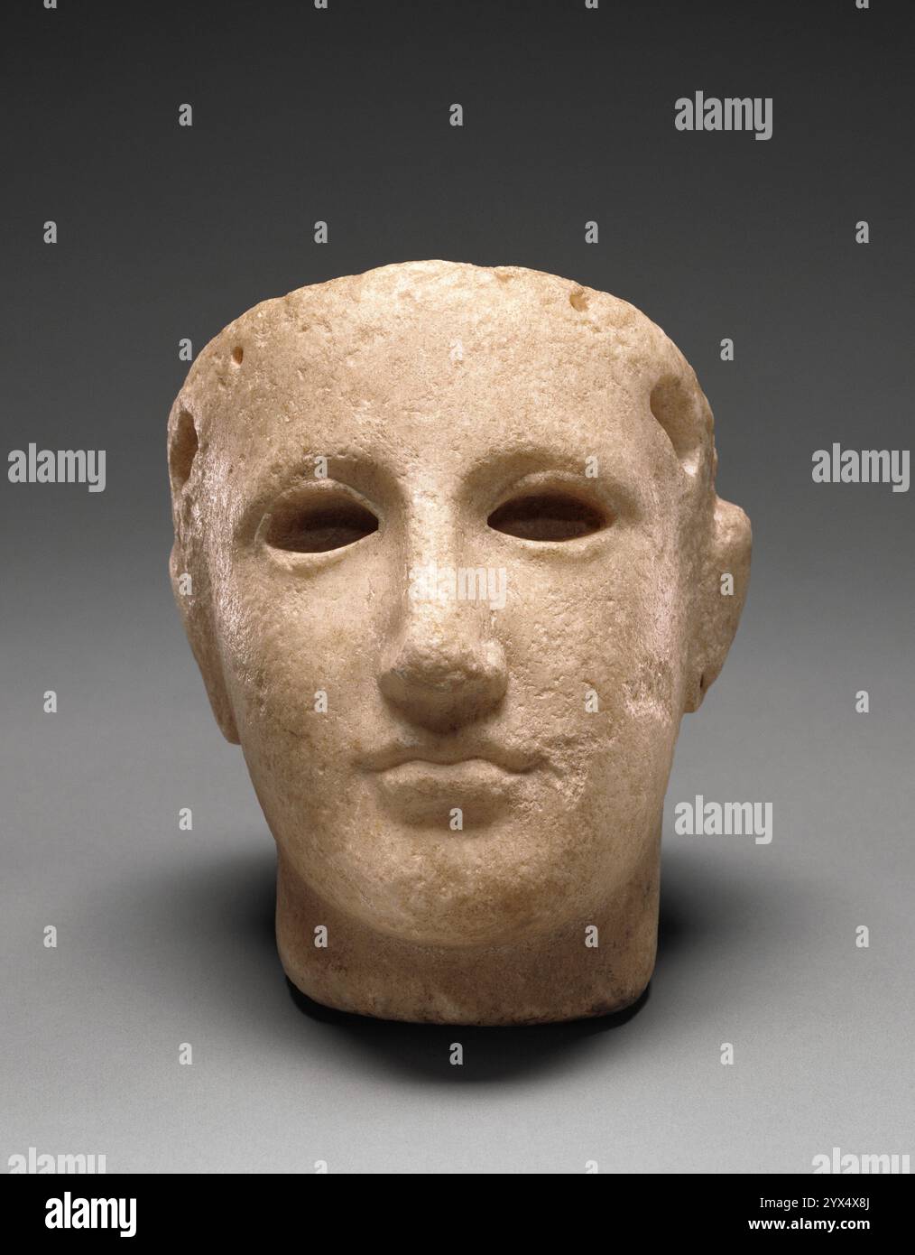 Head of Athena, 440-420 BC. Additional Info: A marble head is all that ...