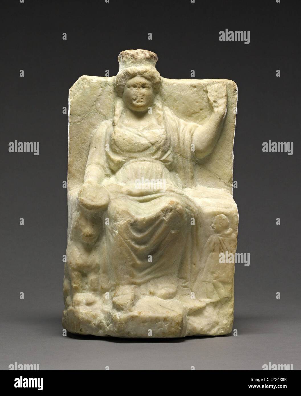 Statuette of Seated Cybele, about 300 BC. Additional Info: The goddess ...