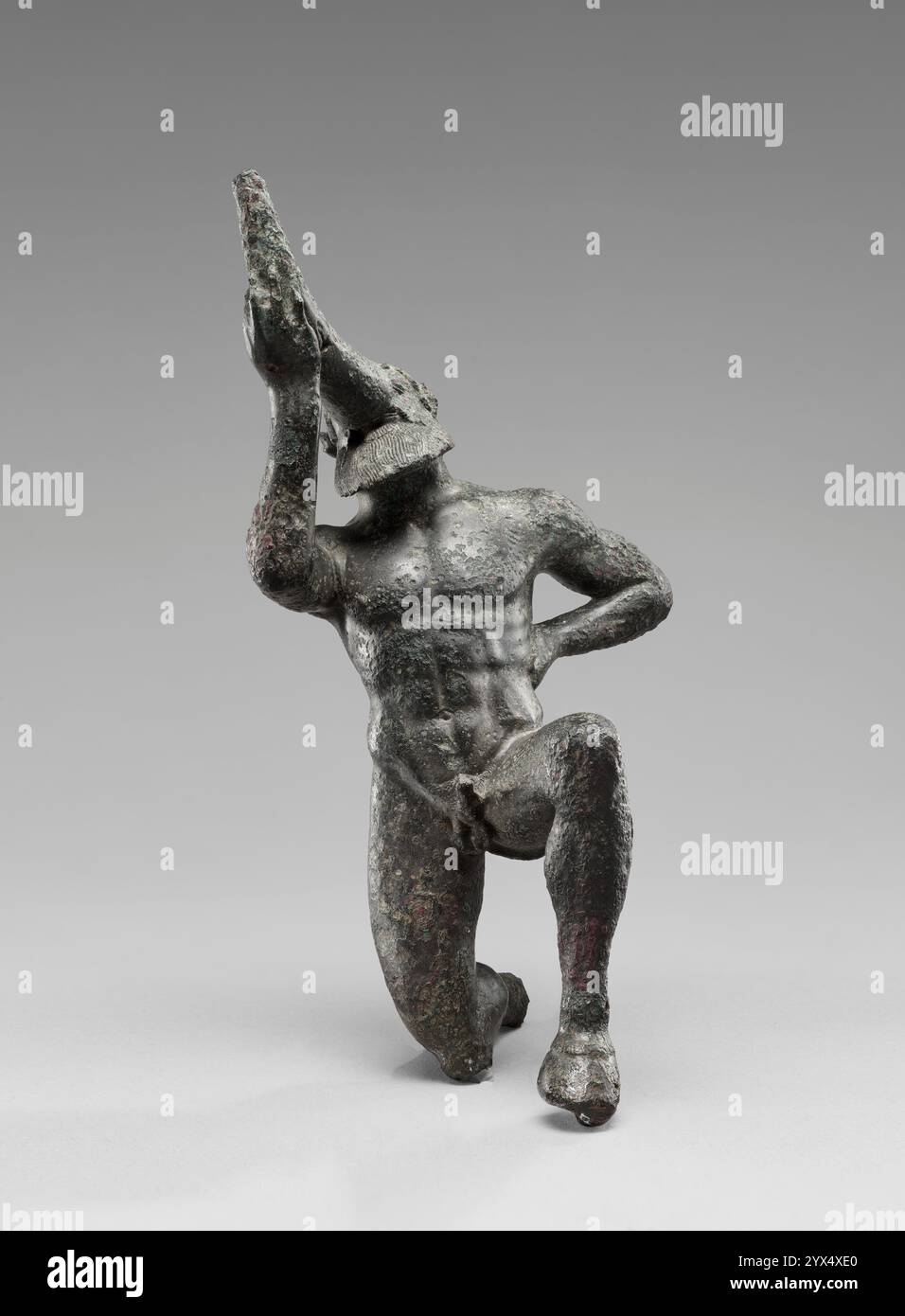 Statuette of a Satyr, 480-460 BC. Kneeling Satyr. Additional Info: A ...