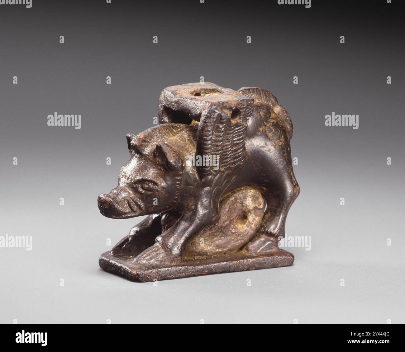 Statuette of a Winged Boar, 5th century BC Stock Photo - Alamy