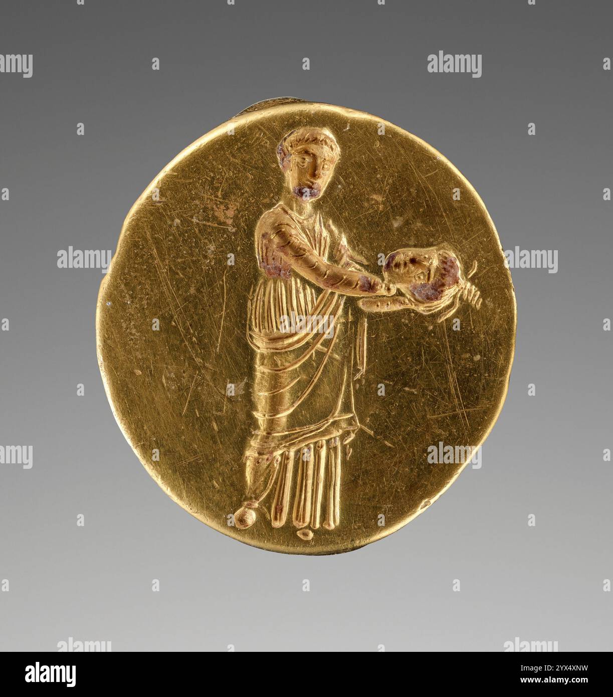 Ancient greek actor holding his mask hi-res stock photography and ...