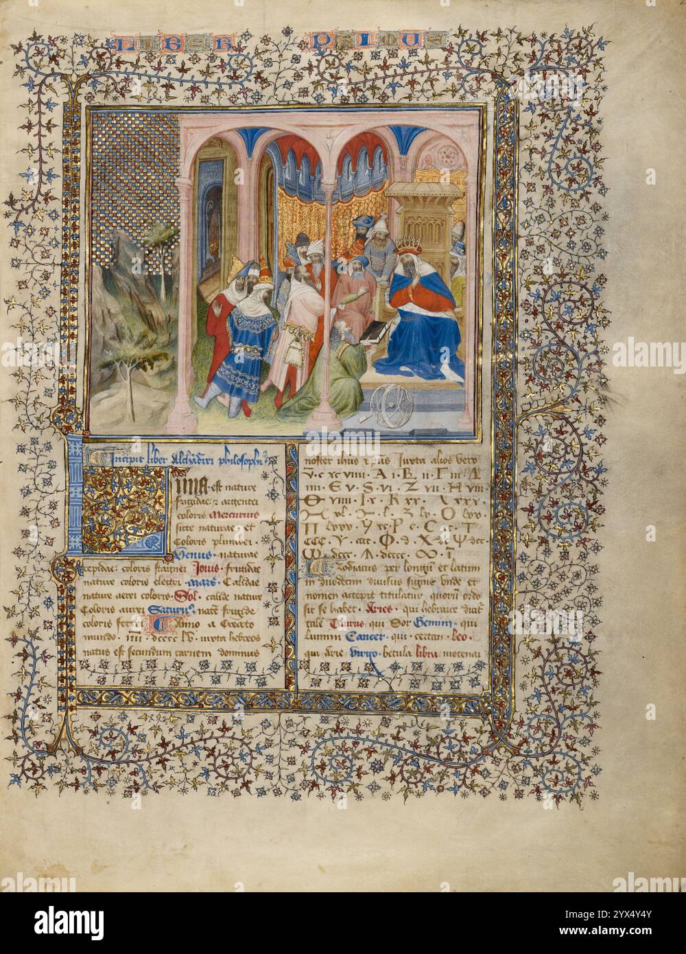 Medieval manuscript border hi-res stock photography and images - Alamy