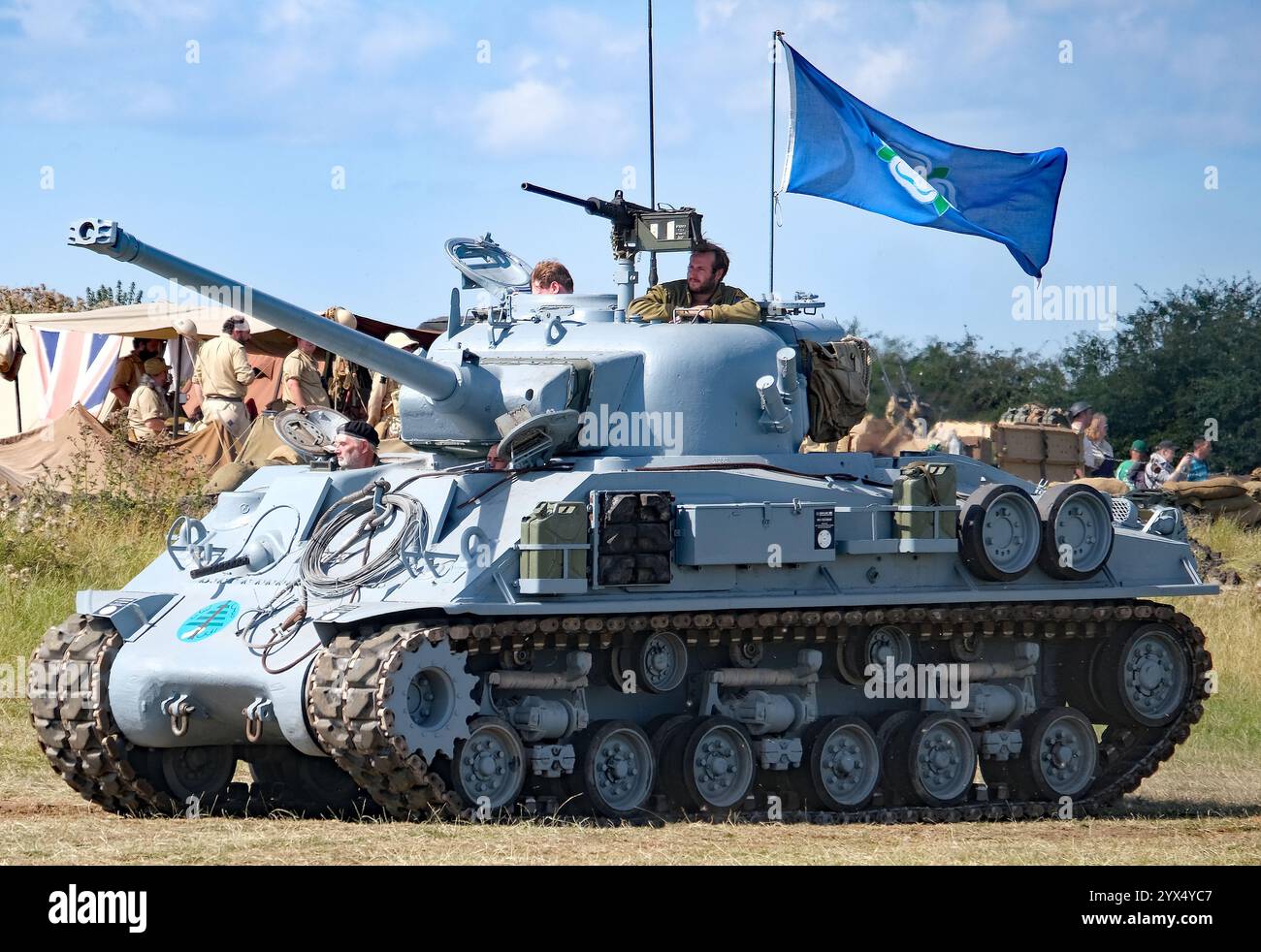 The Super Sherman were modified versions of the American M4 Sherman ...