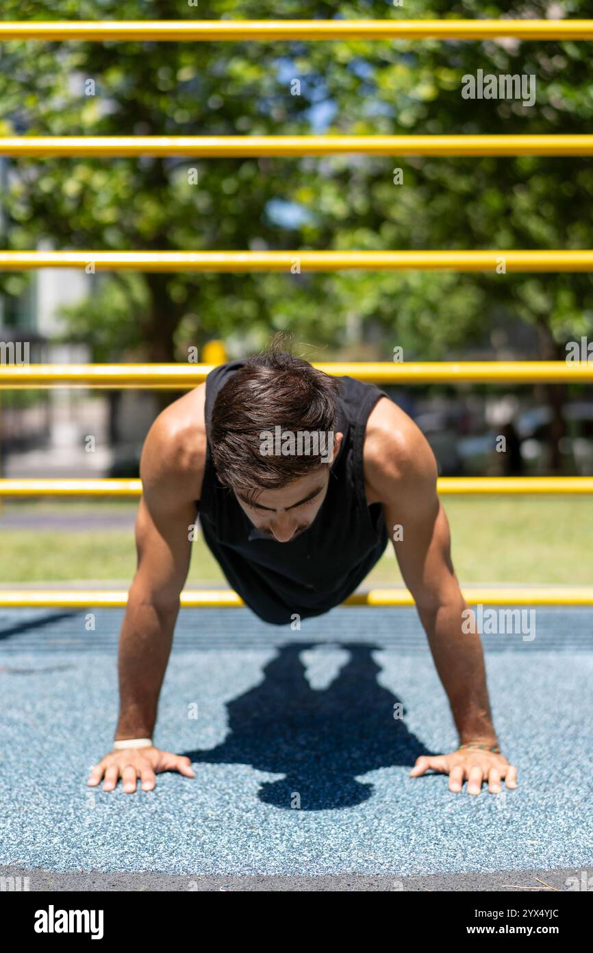 Fitness training routine hi-res stock photography and images - Alamy