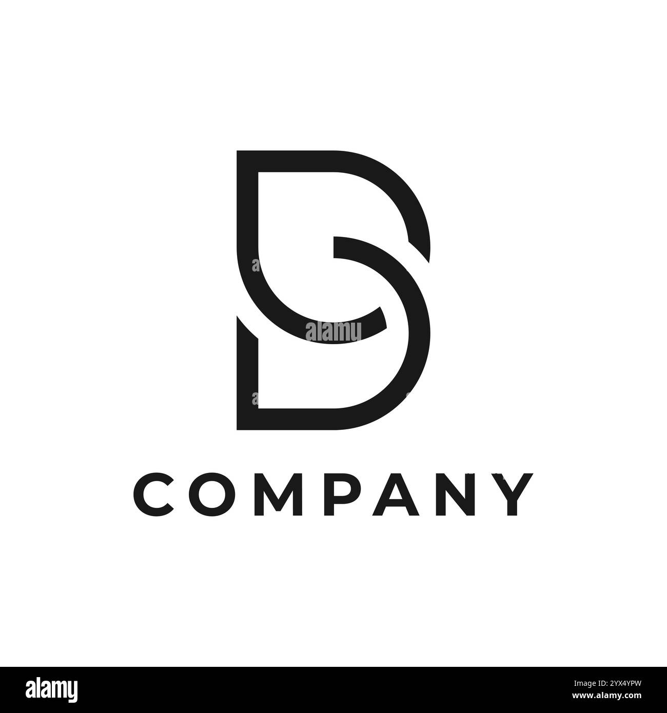 Letter b design Black and White Stock Photos & Images - Alamy