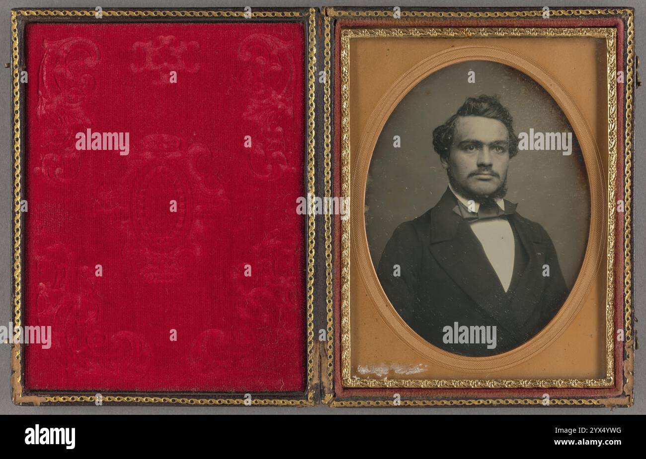 Portrait of a distinguished-looking man with moustache, about 1854 ...