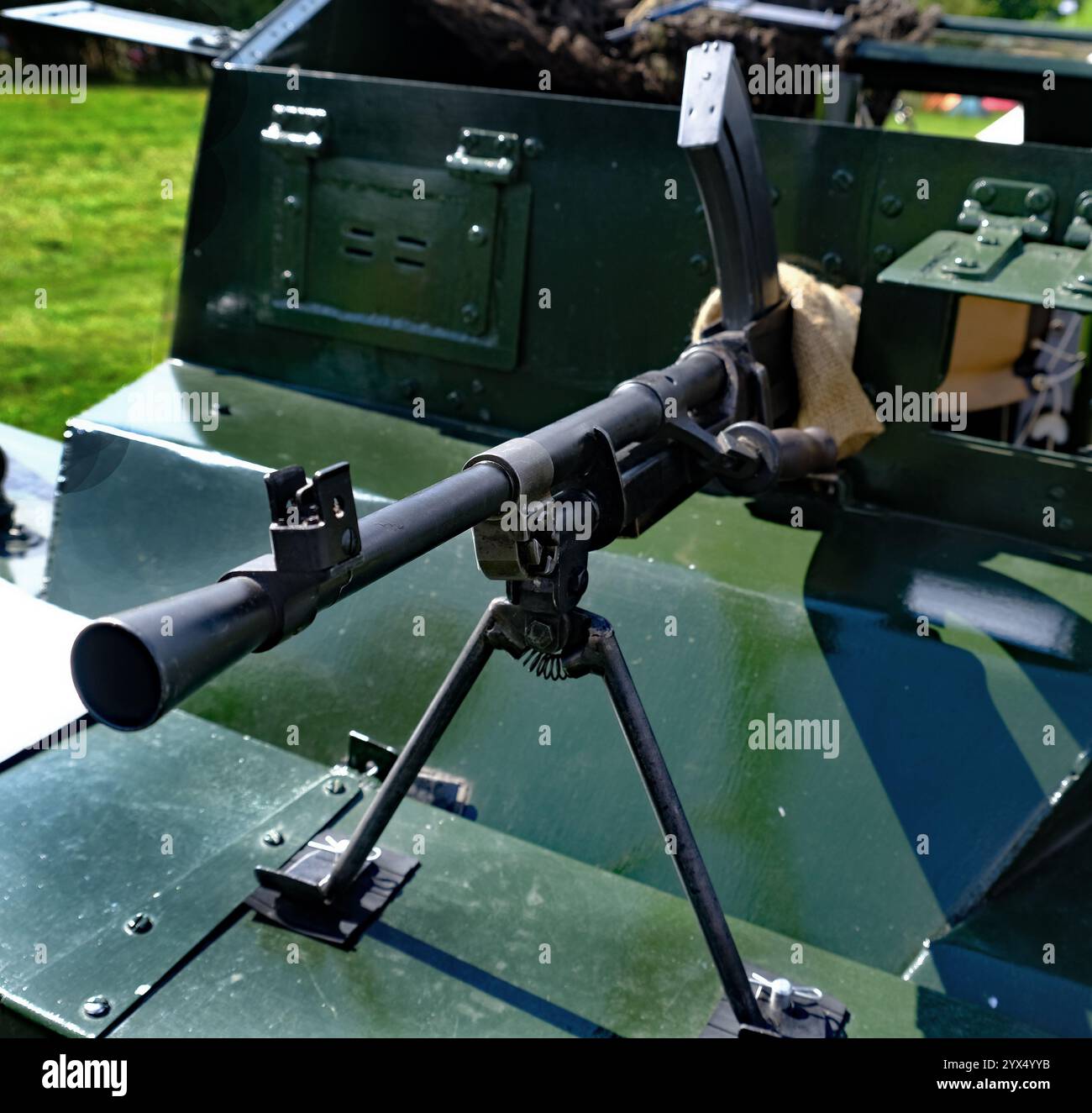 The Bren gun was a series of light machine guns (LMG) made by Britain ...