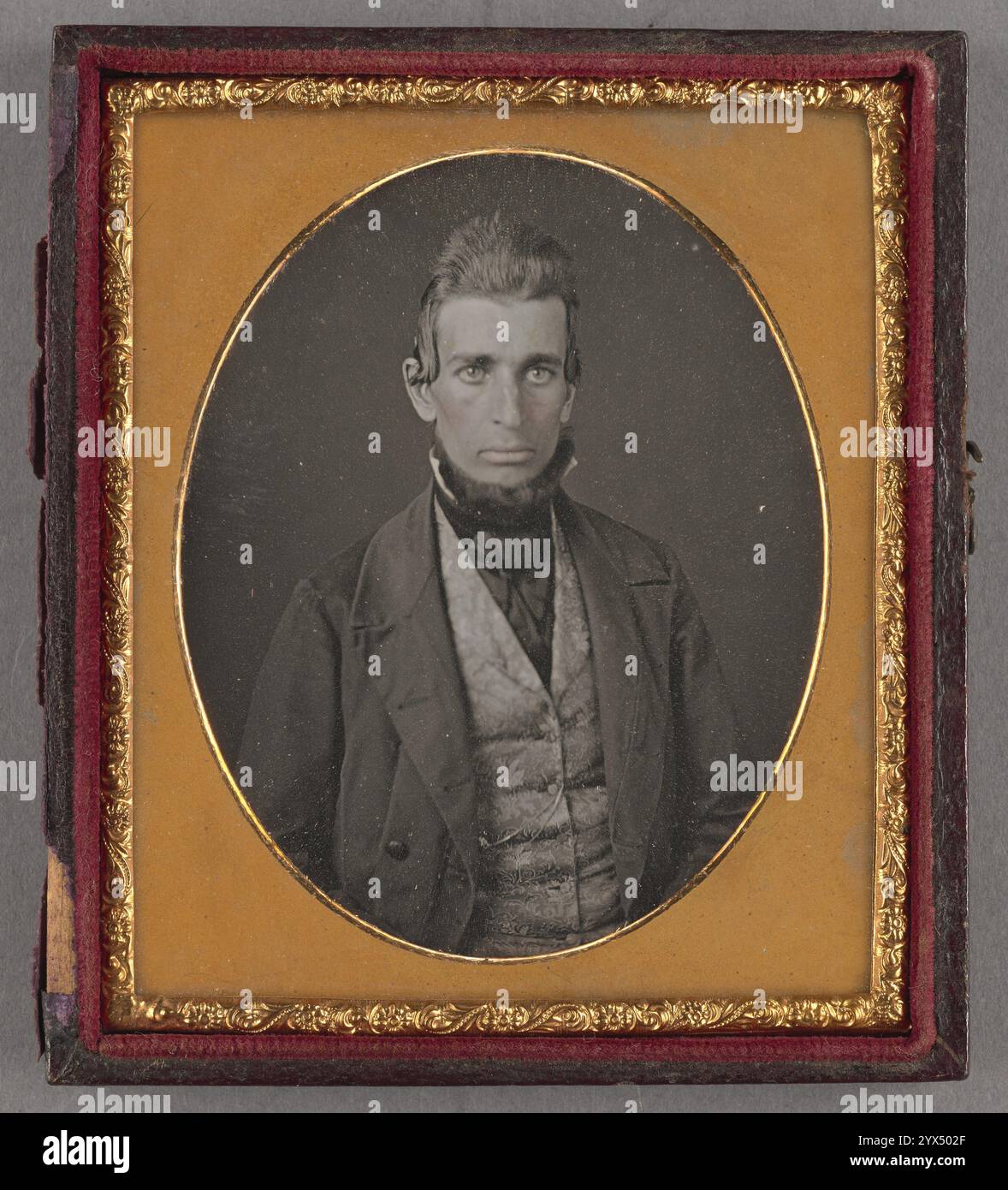 Portrait of a Man with Chin Beard, 1854-1856 Stock Photo - Alamy