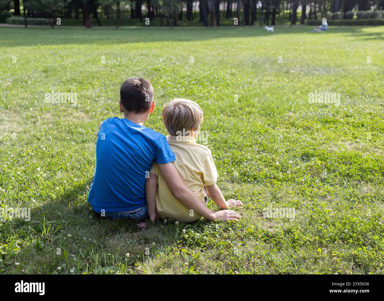 Two brothers friends ages hi-res stock photography and images - Alamy