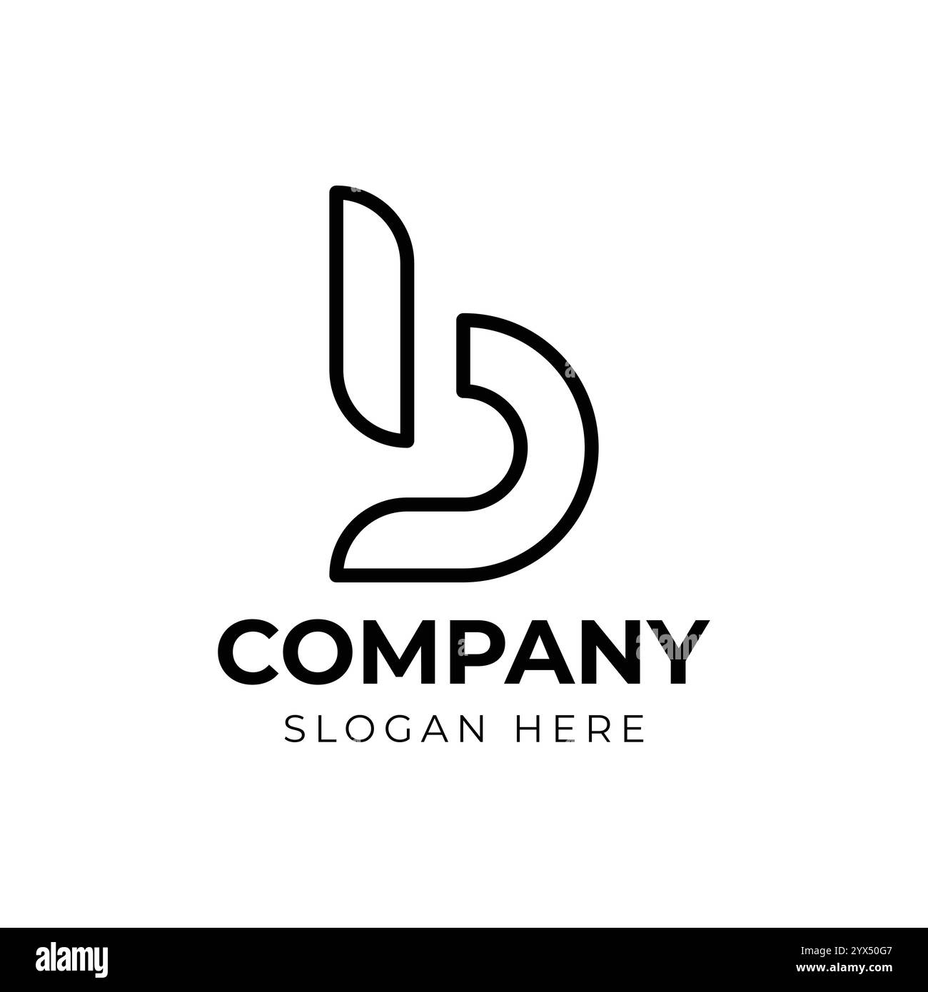 Letter b design Black and White Stock Photos & Images - Alamy