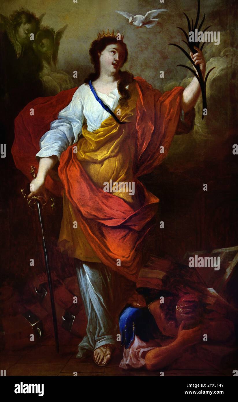 Sainte Catherine d'Alexandrie 1698 - Saint Catherine of Alexandria 1698 ...