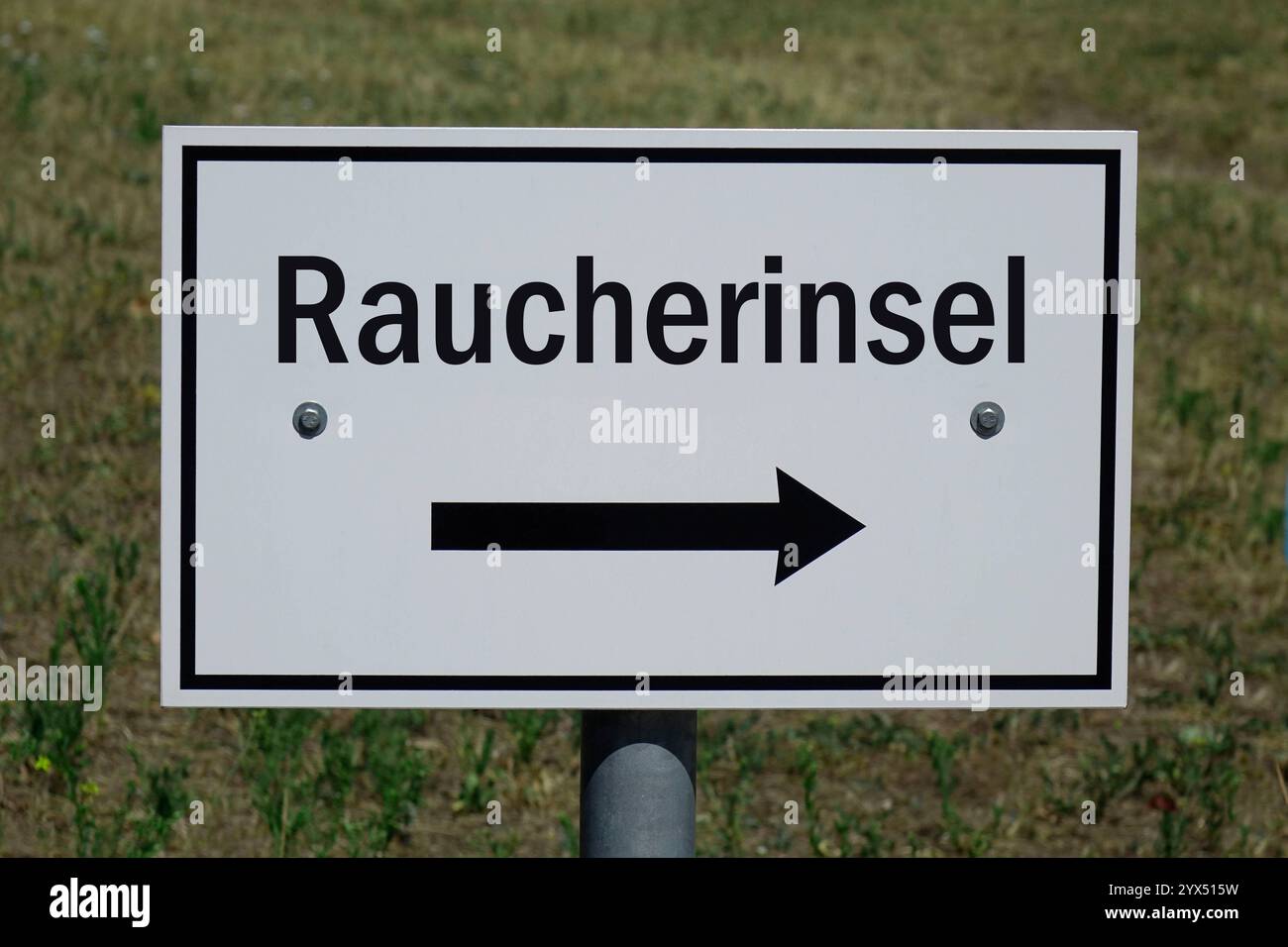 Wegweiser zu einer Raucherinsel Wegweiser zu einer Raucherinsel, 13.12. ...