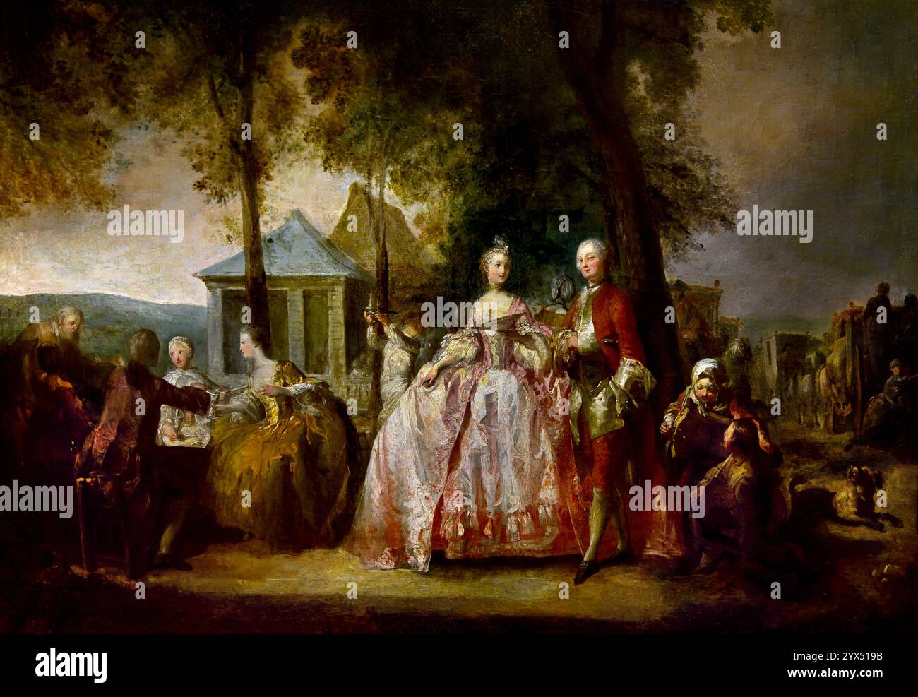 Medieval nobles paintings hi-res stock photography and images - Alamy