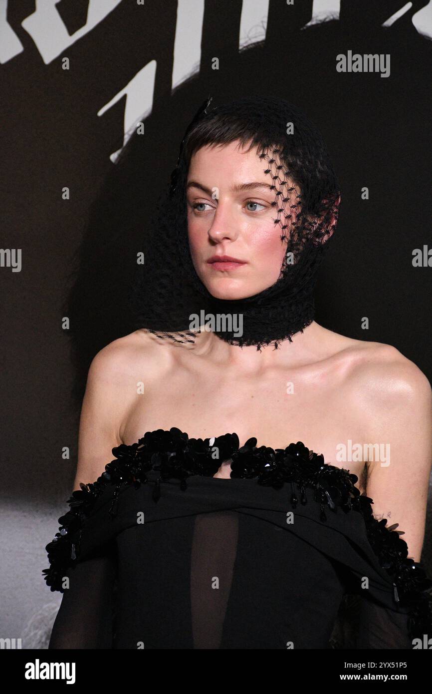 Hollywood, California, USA 12th December 2024 Actress Emma Corrin ...