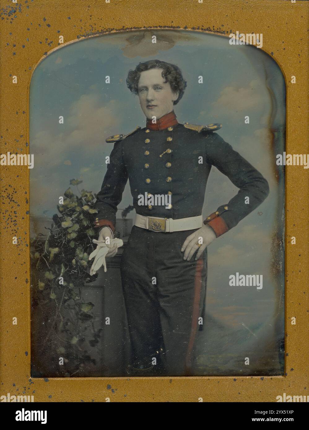 Portrait of Lt. Robert Horsely Cockerell, 1852-1855. Additional Info ...