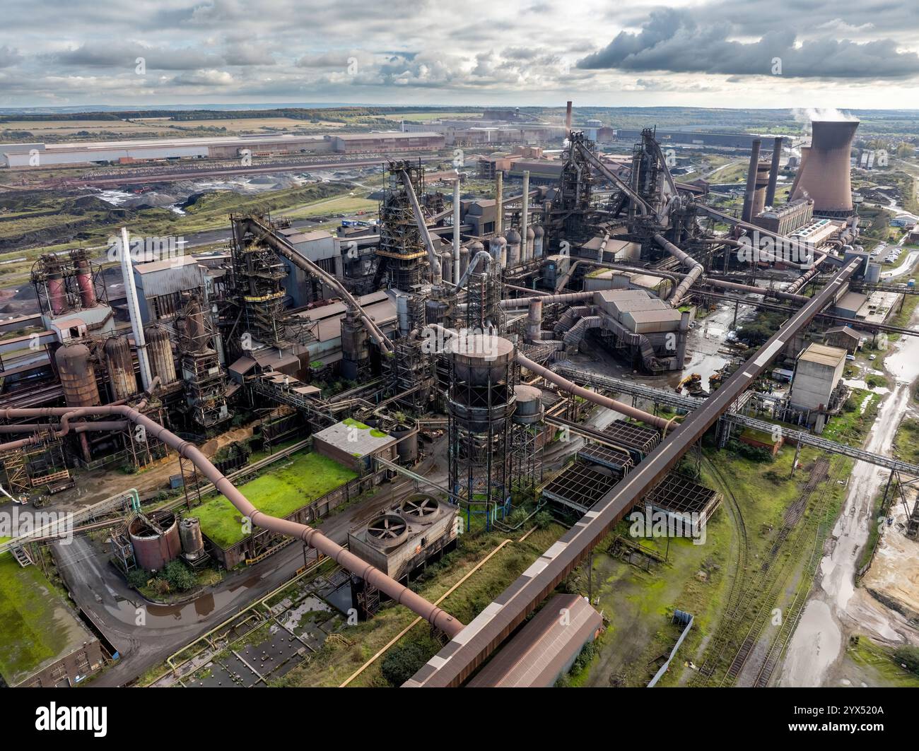 Steelworks infrastructure hi-res stock photography and images - Alamy