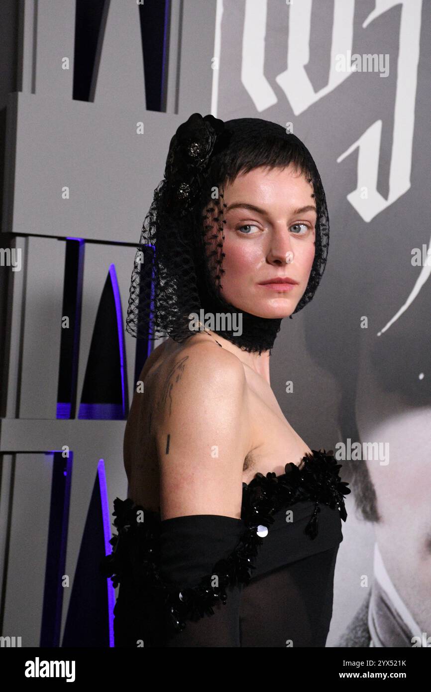 Hollywood, California, USA 12th December 2024 Actress Emma Corrin ...
