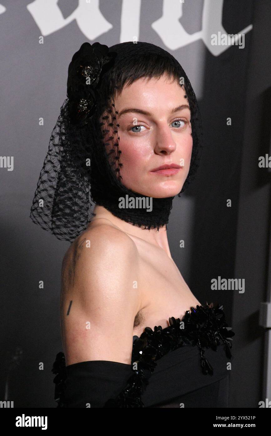 Hollywood, California, USA 12th December 2024 Actress Emma Corrin ...