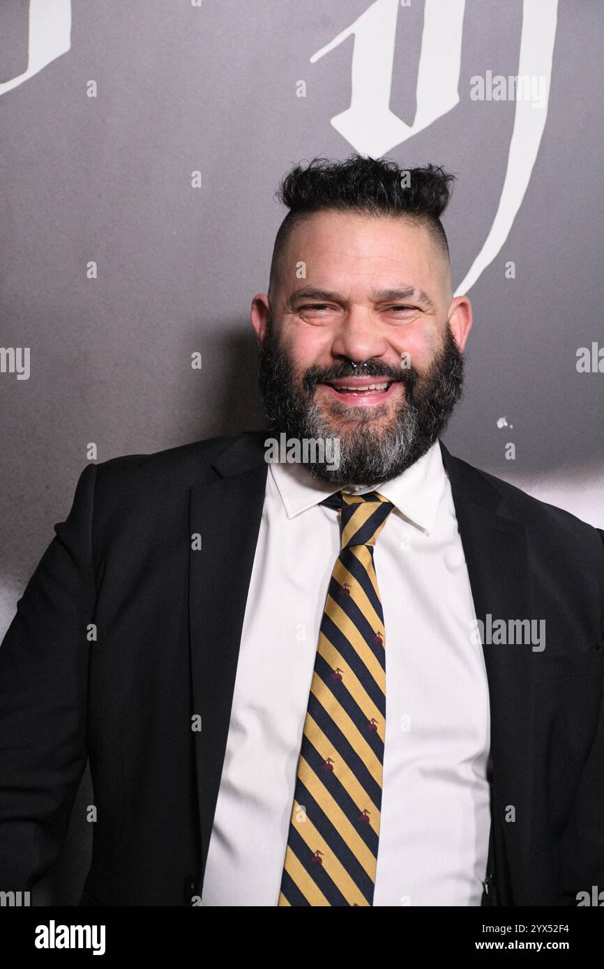 Hollywood, California, USA 12th December 2024 Actor Guillermo Diaz ...