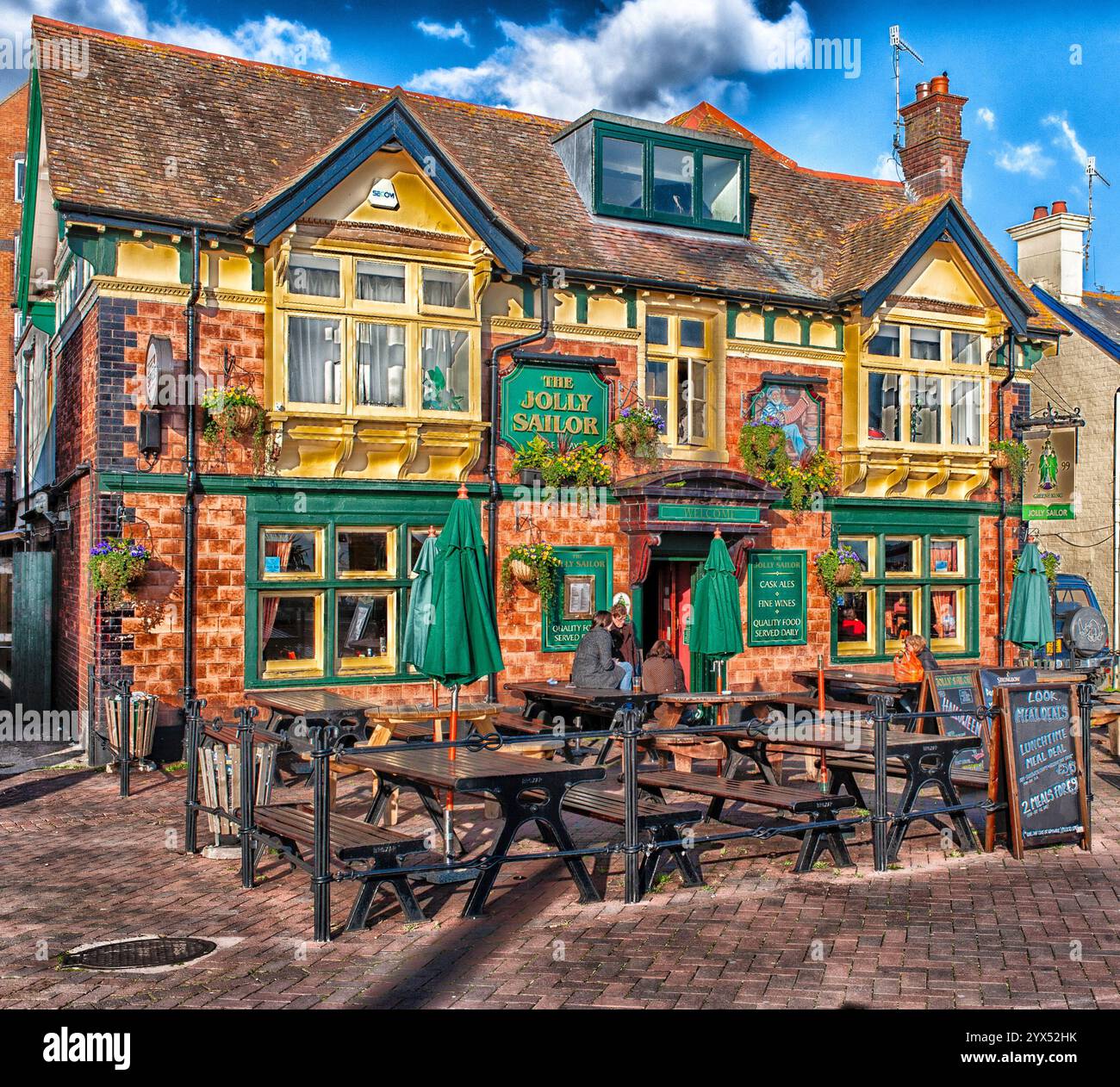 The Jolly Sailor pub - a Greene King public house - The Quay, Poole ...
