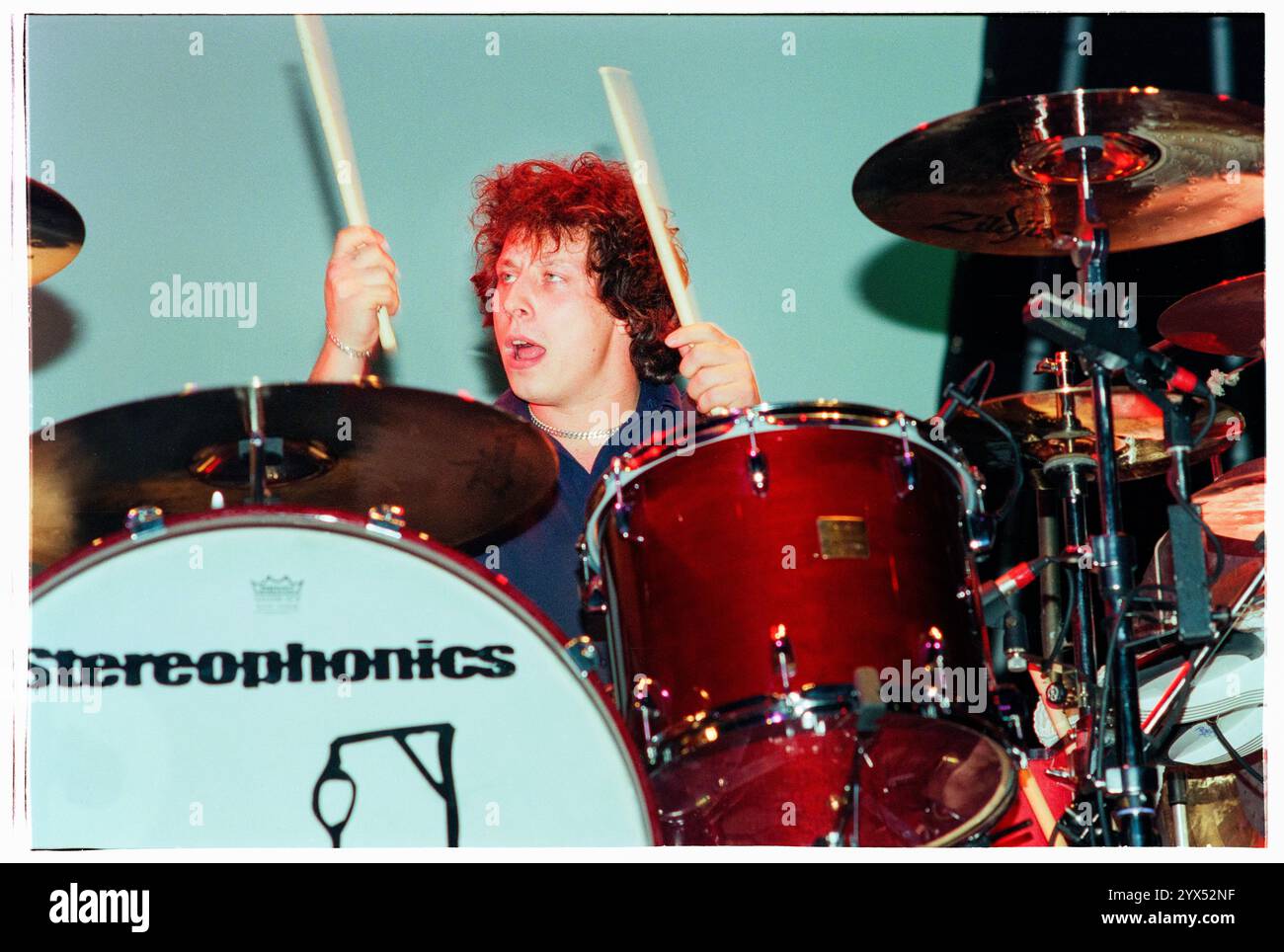 Drummer playing live on Cut Out Stock Images & Pictures - Alamy
