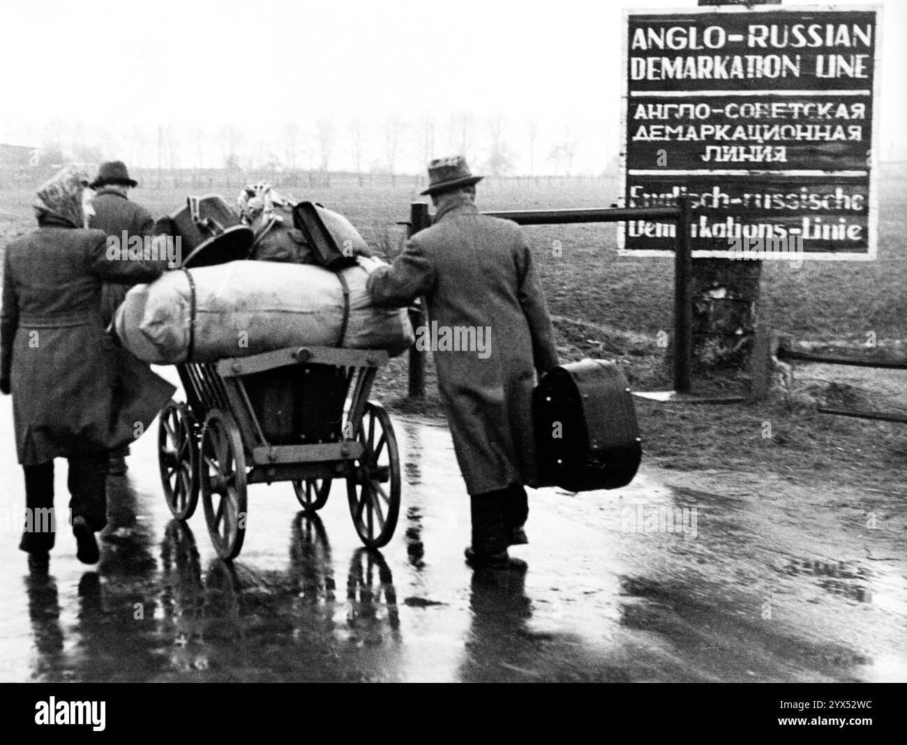British russian zone border hi-res stock photography and images - Alamy