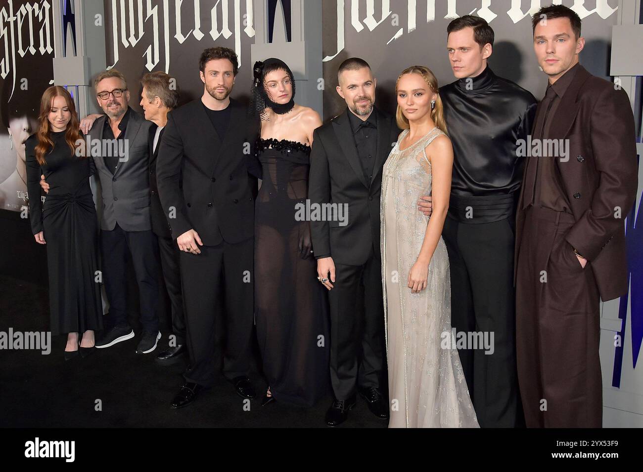 Eleanor Columbus, Chris Columbus, Willem Dafoe, Aaron Taylor-Johnson ...