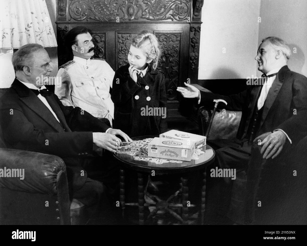 "A little girl in the middle of the ""Potsdam Conference"" of 1945 in ...