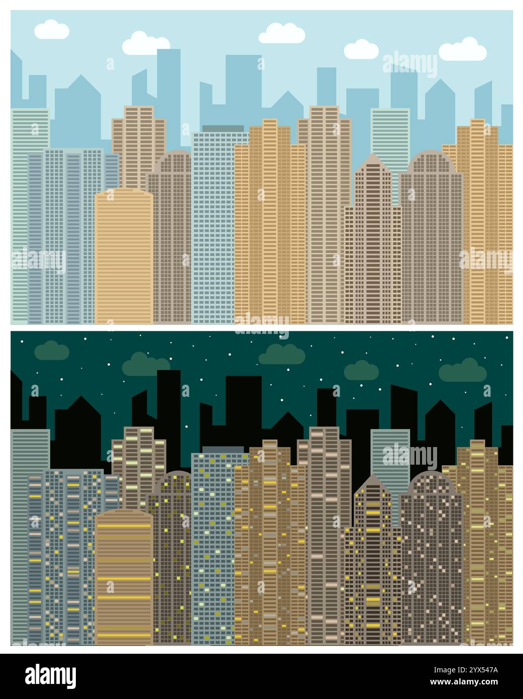 Industrial landscape composition Stock Vector Images - Alamy