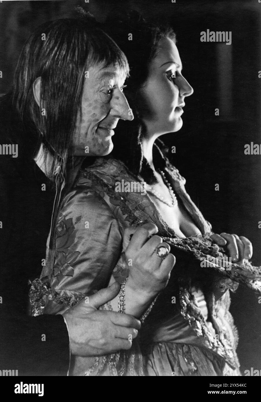 "Scene from ""Tartüff"" with Wolf von Beneckendorff and Jutta von ...