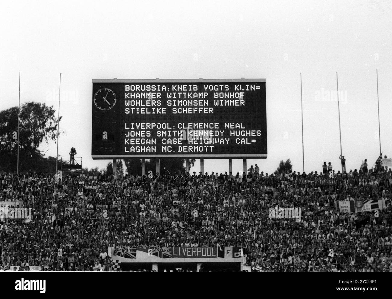 European Champions Cup/ Liverpool FC - Borussia Moenchengladbach 3:1 in ...