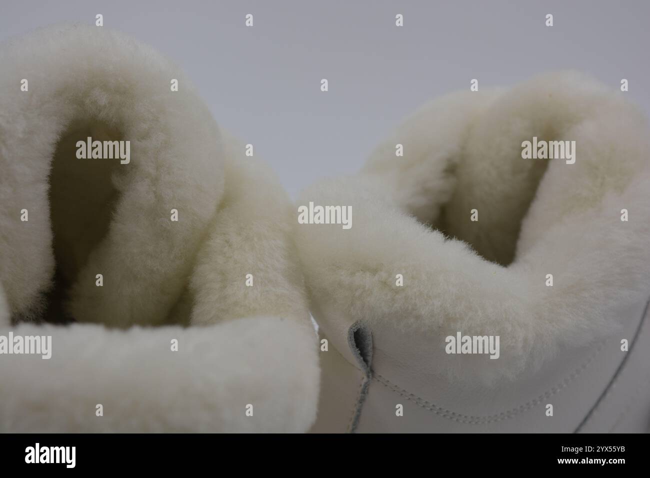 Things, material objects, new, modern shoes located on a white plastic ...