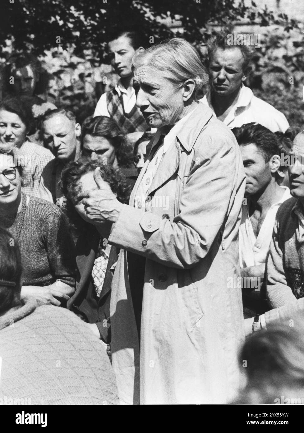 1947 Hamburg Hohenbuchen, seminar with Professor Anna Siemsen ...