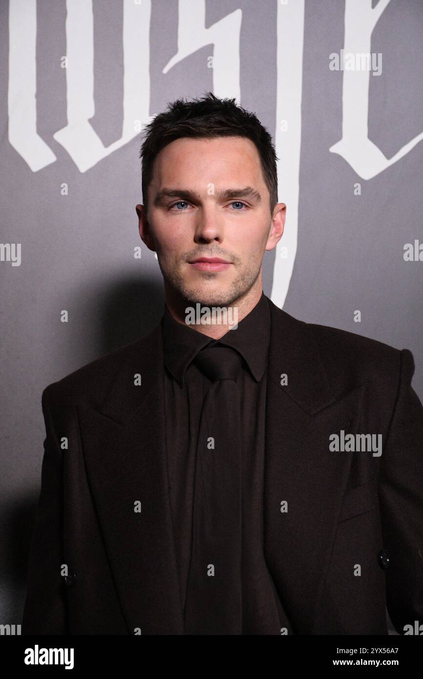 Hollywood, California, USA 12th December 2024 Actor Nicholas Hoult ...