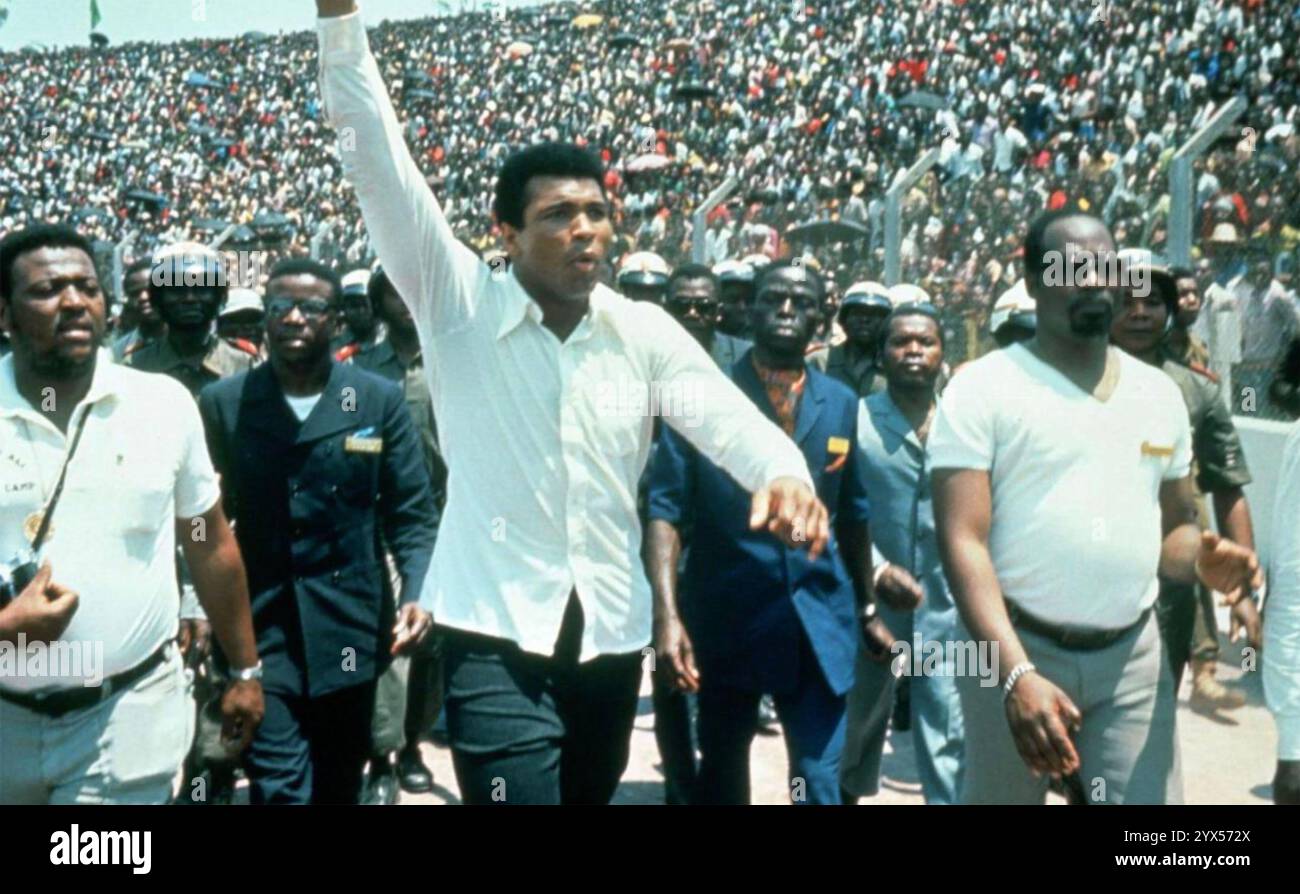 WHEN WE WERE KINGS 1996 Gramercy Pictures documentary film with ...