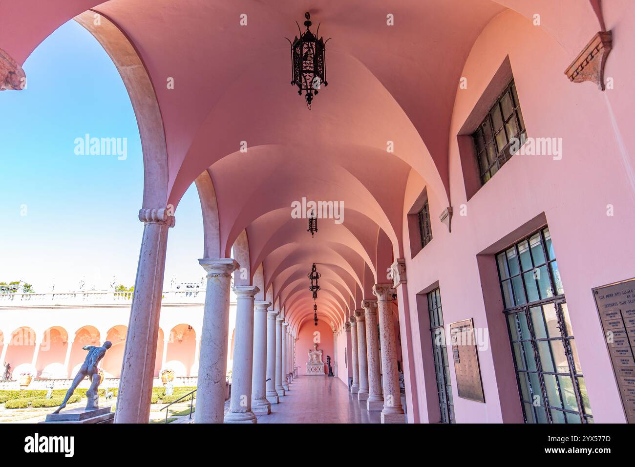 SARASOTA, FLORIDA, USA, DECEMBER 03, 2024 : architectural details ...