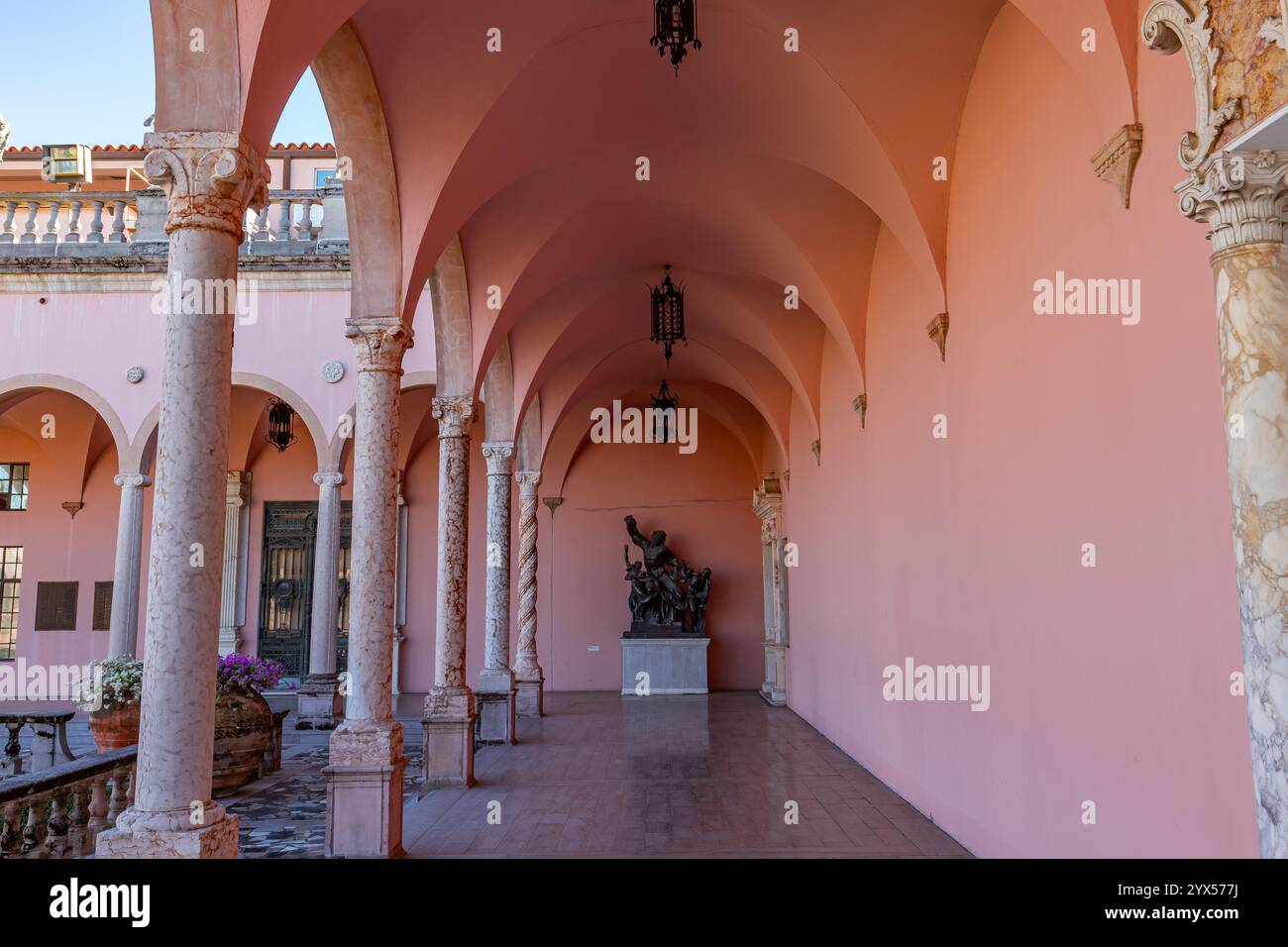 SARASOTA, FLORIDA, USA, DECEMBER 03, 2024 : architectural details ...